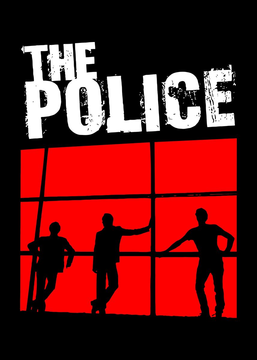 'The Police Band' Poster, picture, metal print, paint by supergaff ...