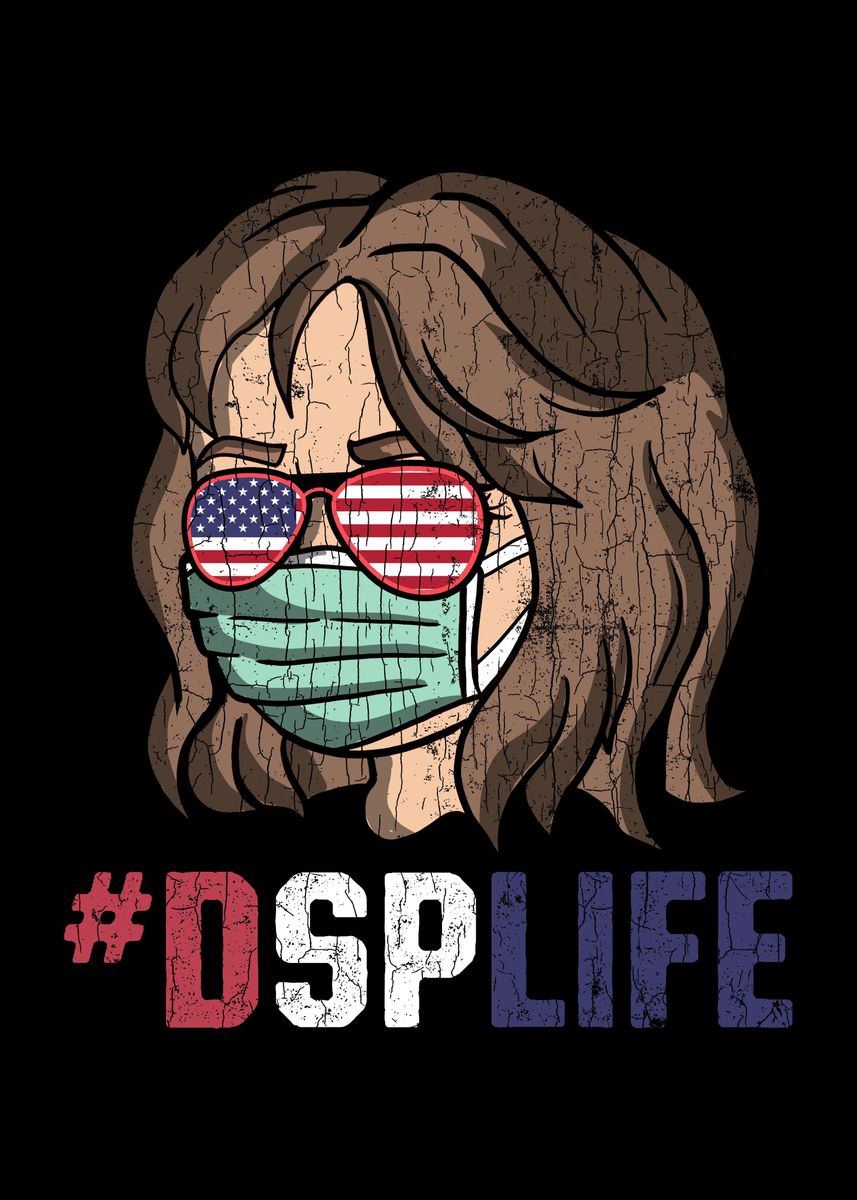 'DSP Life Apparel Nurse Att' Poster by OffPlate Designs | Displate