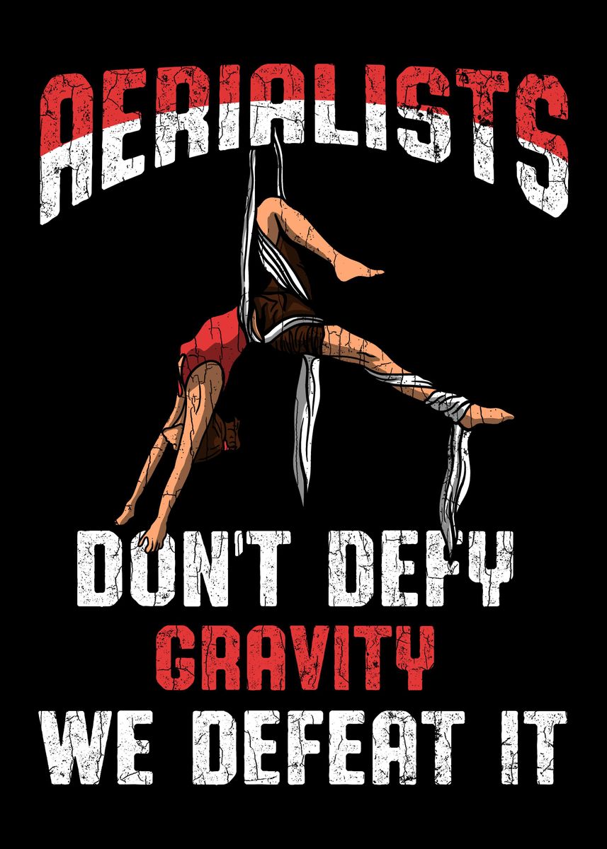 'Aerialist Apparel Defeat G' Poster by OffPlate Designs | Displate