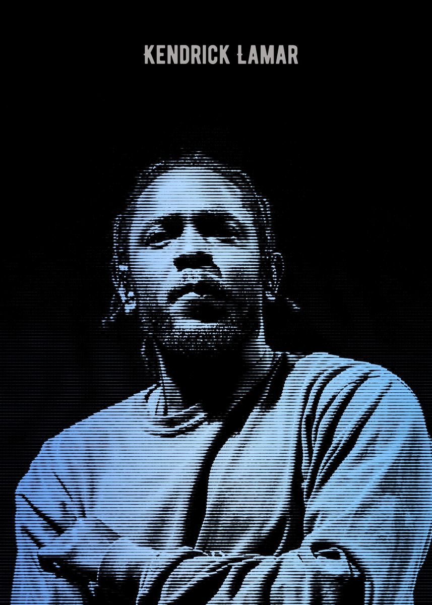 'Kendrick Lamar' Poster, picture, metal print, paint by Poster ...