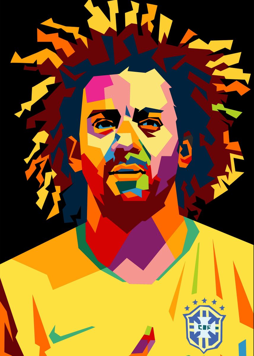 'Marcelo Vieira' Poster by wahyudien wahyudi | Displate