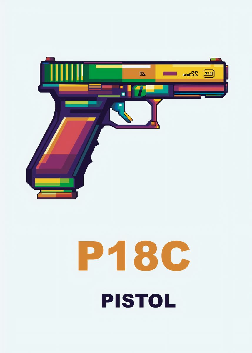 'P18C' Poster, picture, metal print, paint by CharlesHaydenHCTZ | Displate