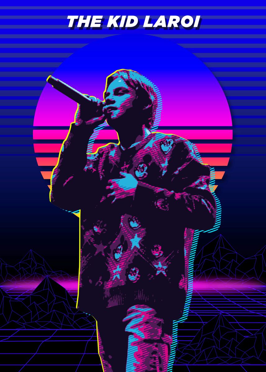 'the kid laroi' Poster, picture, metal print, paint by Top Collection ...