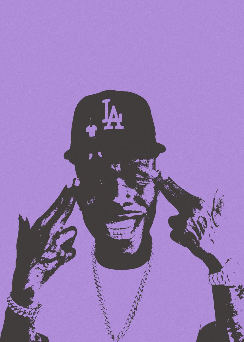 'DaBaby' Poster, picture, metal print, paint by CarlosBalistreri Studio ...