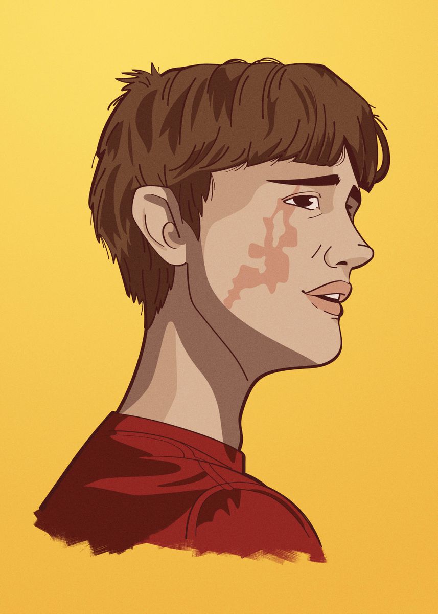 'Maxime' Poster, picture, metal print, paint by Alessandra Marras ...