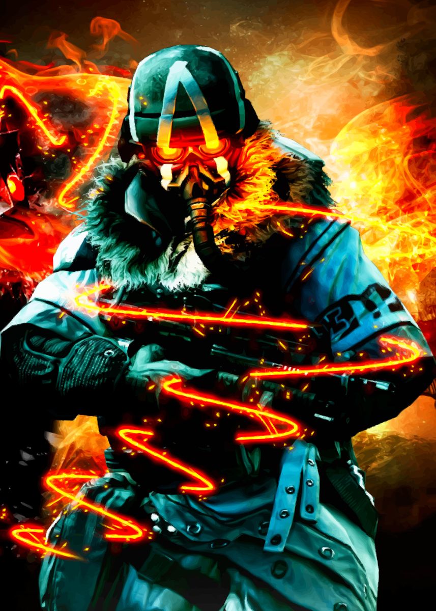 'Killzone' Poster by Frank Benedictus | Displate