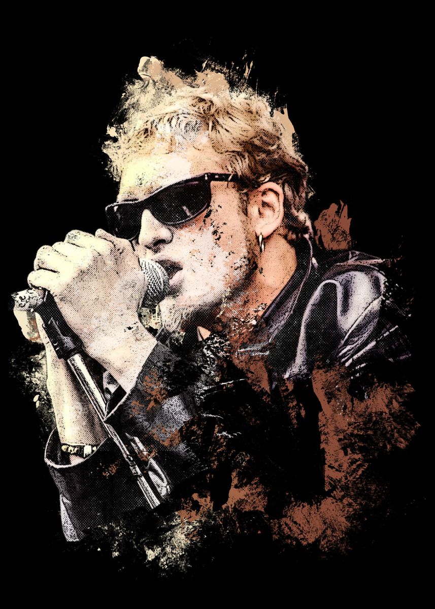 'Layne Staley ' Poster by Ademba Boy | Displate