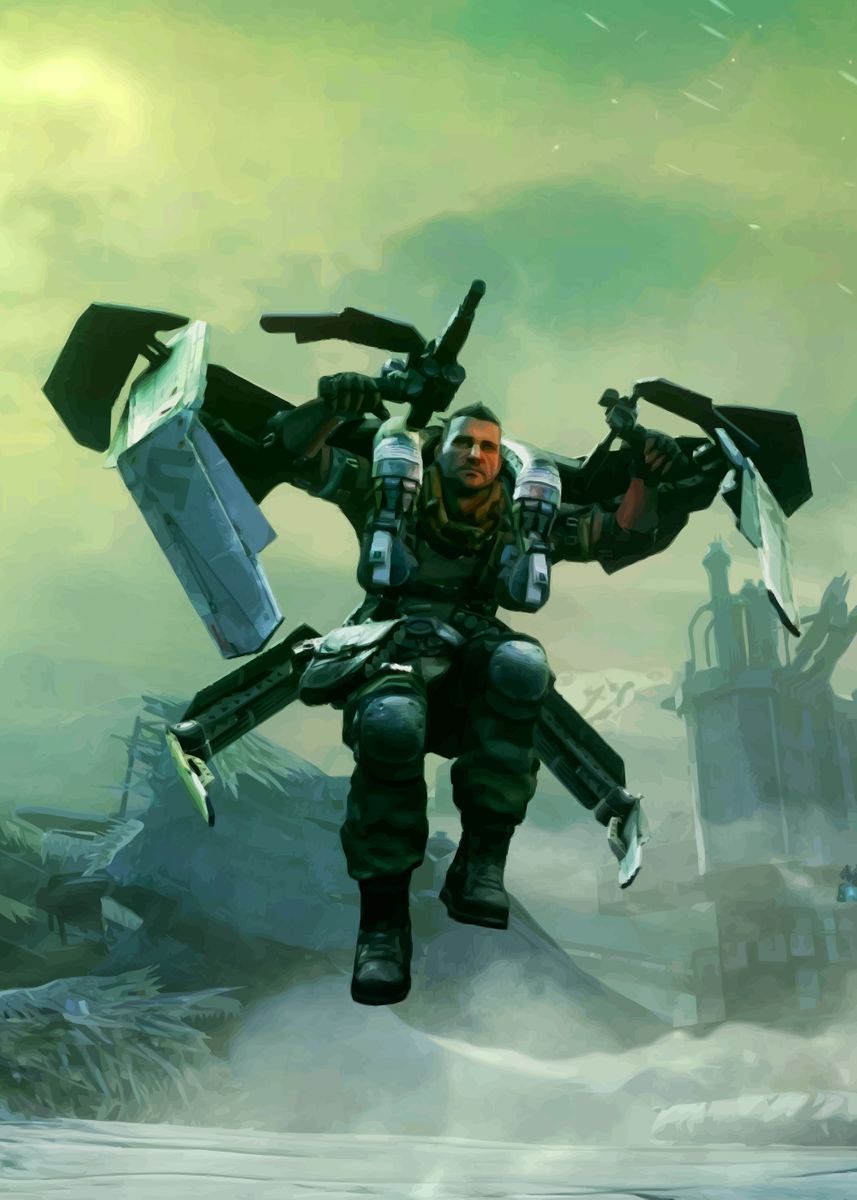 'Killzone' Poster, picture, metal print, paint by Frank Benedictus ...