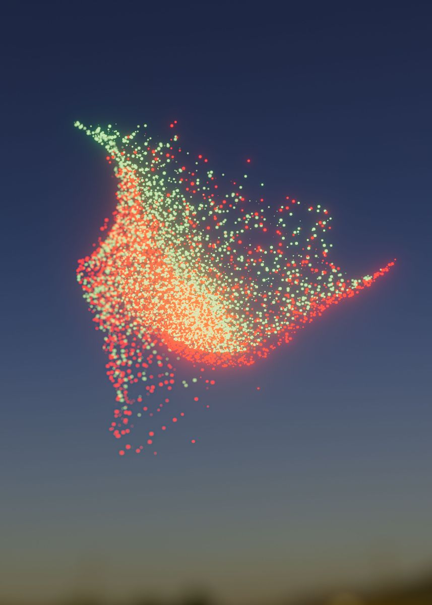 'Desert Ghost Three' Poster, picture, metal print, paint by TheStew ...