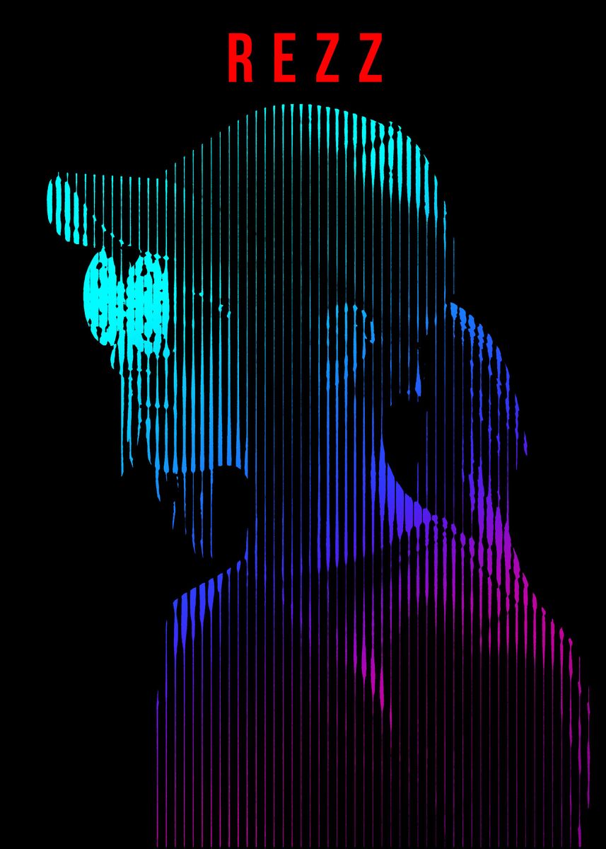 'rezz' Poster by Bestselling Music Posters | Displate