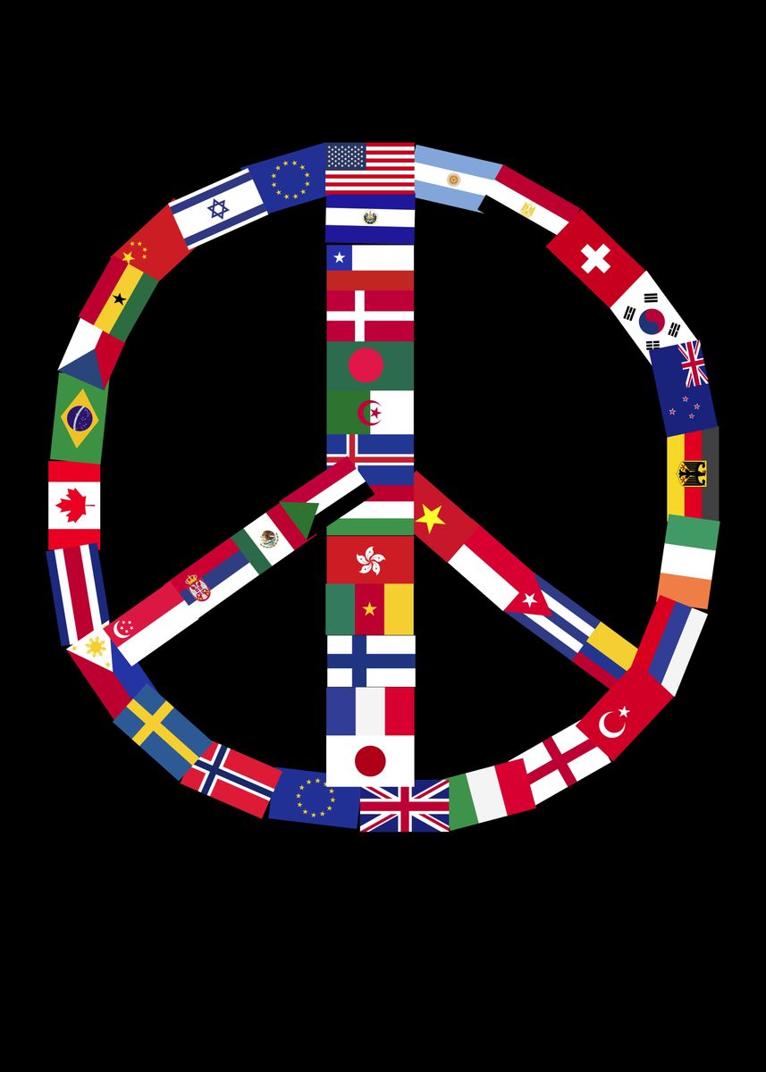 'World Peace ' Poster by NAO | Displate