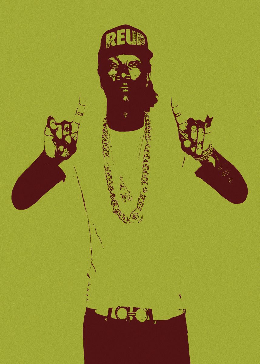 'Future Rapper' Poster by CarlosBalistreri Studio | Displate