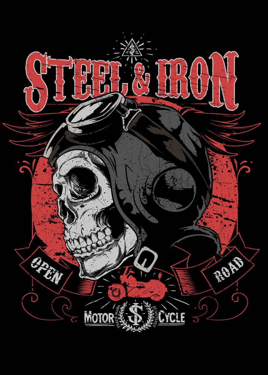'Steel and Iron poster' Poster, picture, metal print, paint by Dong Le ...