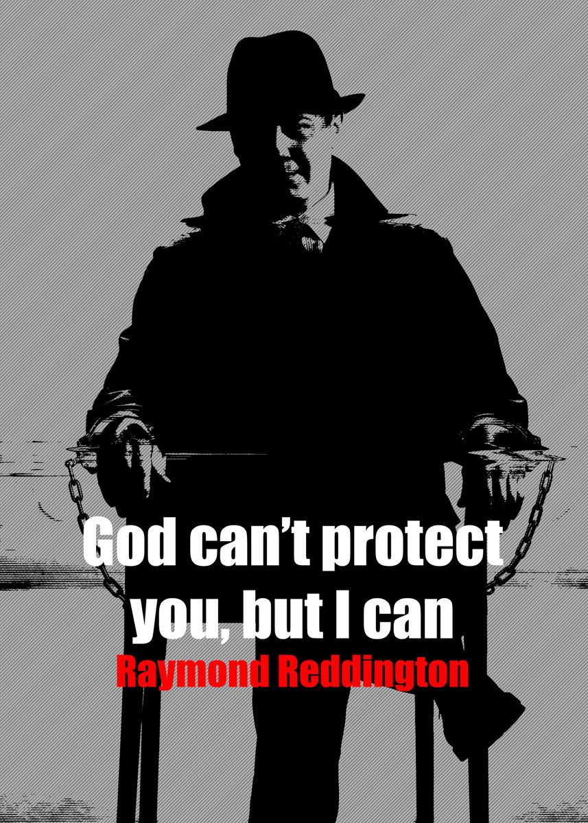 'Raymond Reddington Quotes' Poster by Riska Fzh | Displate