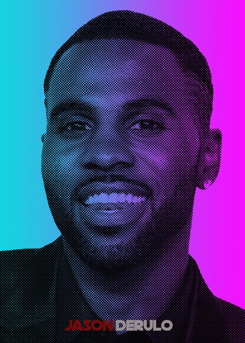 'Jason Derulo' Poster, picture, metal print, paint by Imagination ...