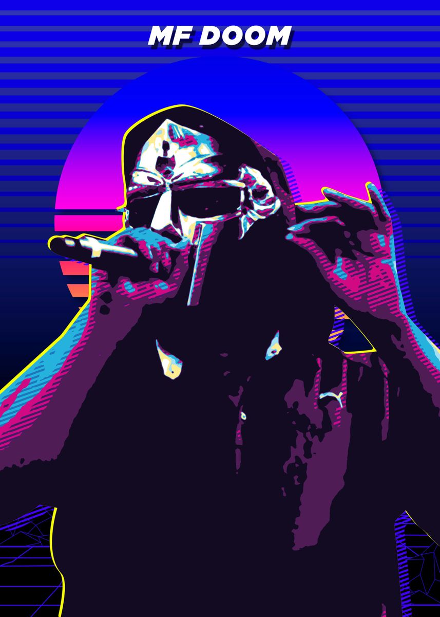 'mf doom' Poster by Top Collection Posters | Displate