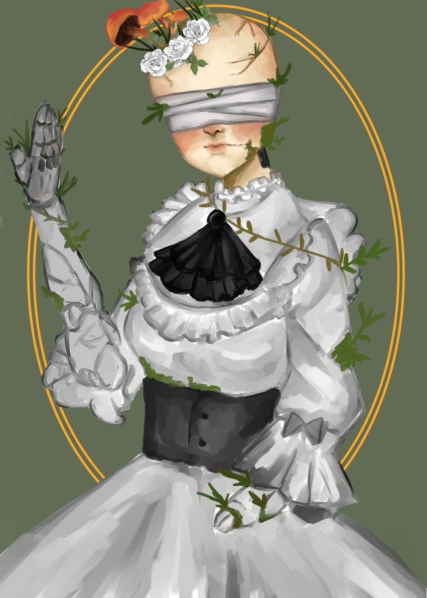 'broken doll painting' Poster, picture, metal print, paint by eunoia ...