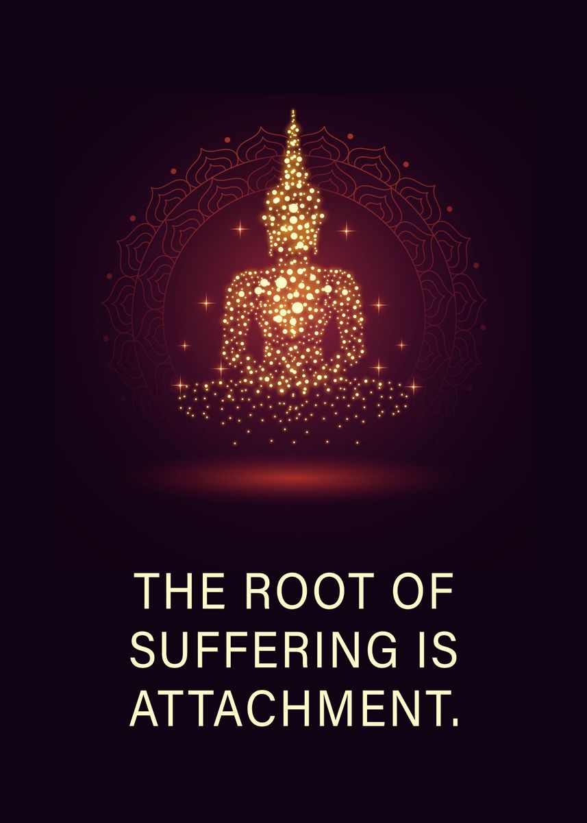 'Suffering' Poster by Neon Moon | Displate