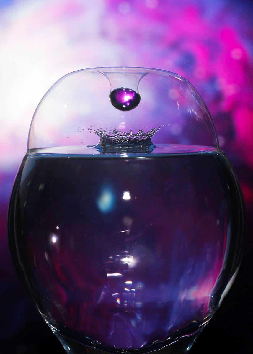 'Orion Bubble Drop' Poster by Tim Paulawitz | Displate