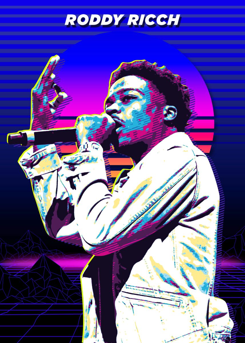 'roddy ricch' Poster, picture, metal print, paint by Top Collection ...