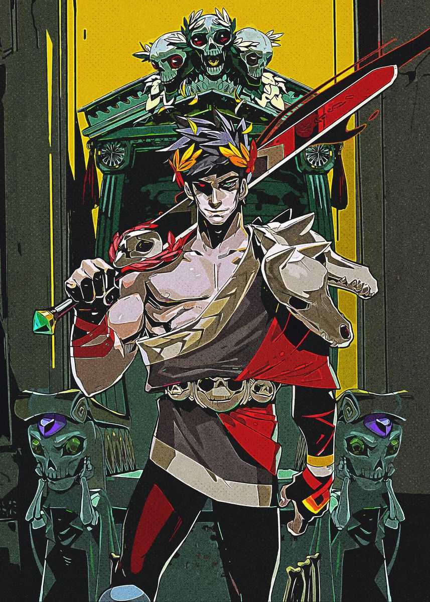 'Hades' Poster by MarcosHarris Studio | Displate