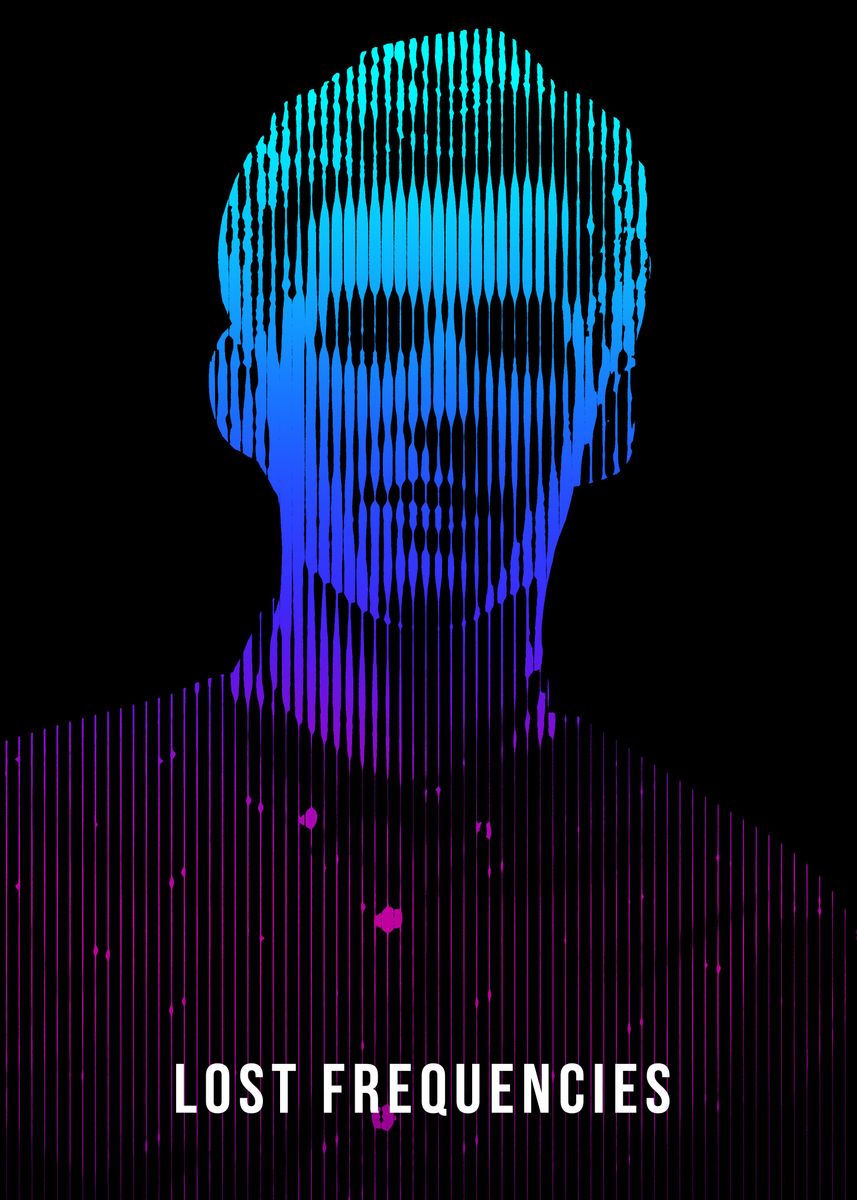 'lost frequencies' Poster by Bestselling Music Posters | Displate