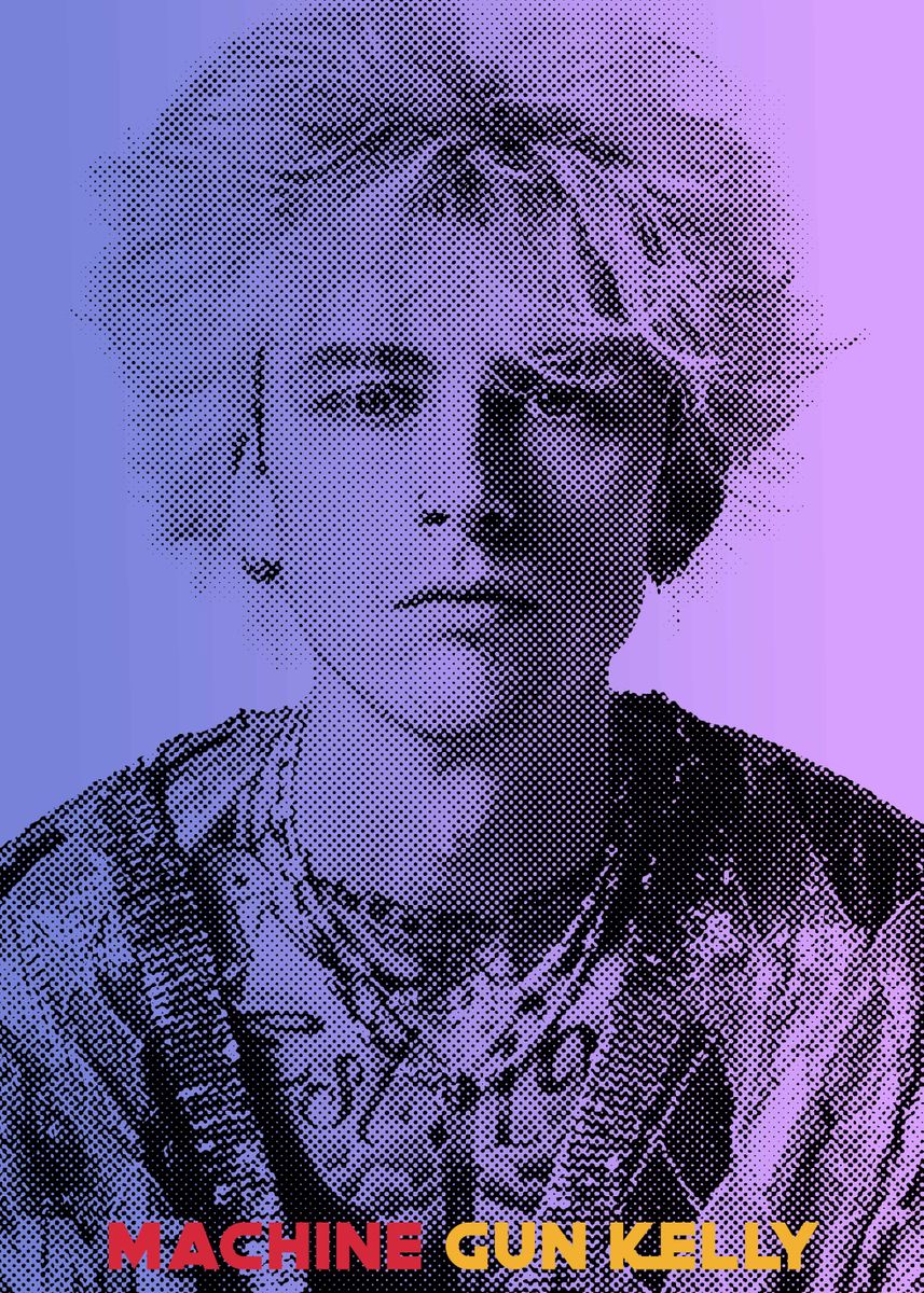 'Machine Gun Kelly' Poster, picture, metal print, paint by Imagination ...