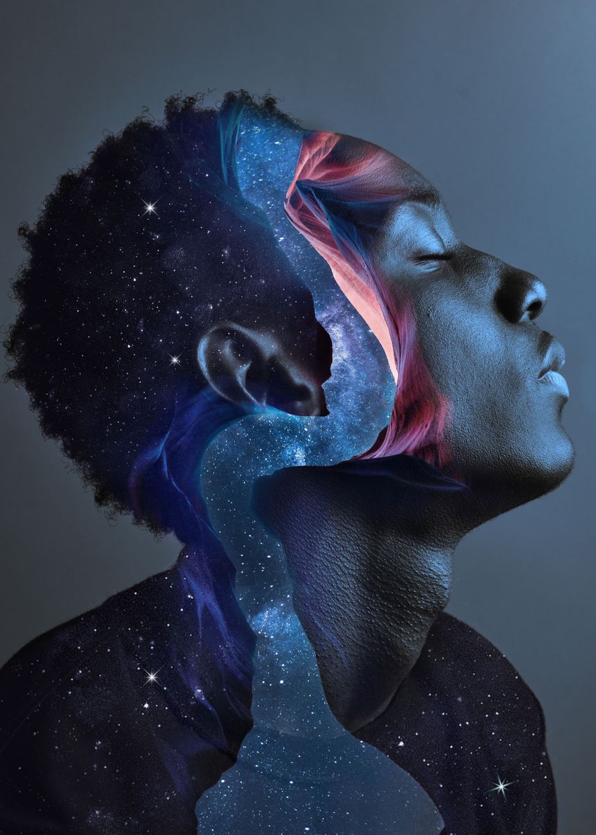 'Feel the stars' Poster, picture, metal print, paint by Rohit chaudhary ...