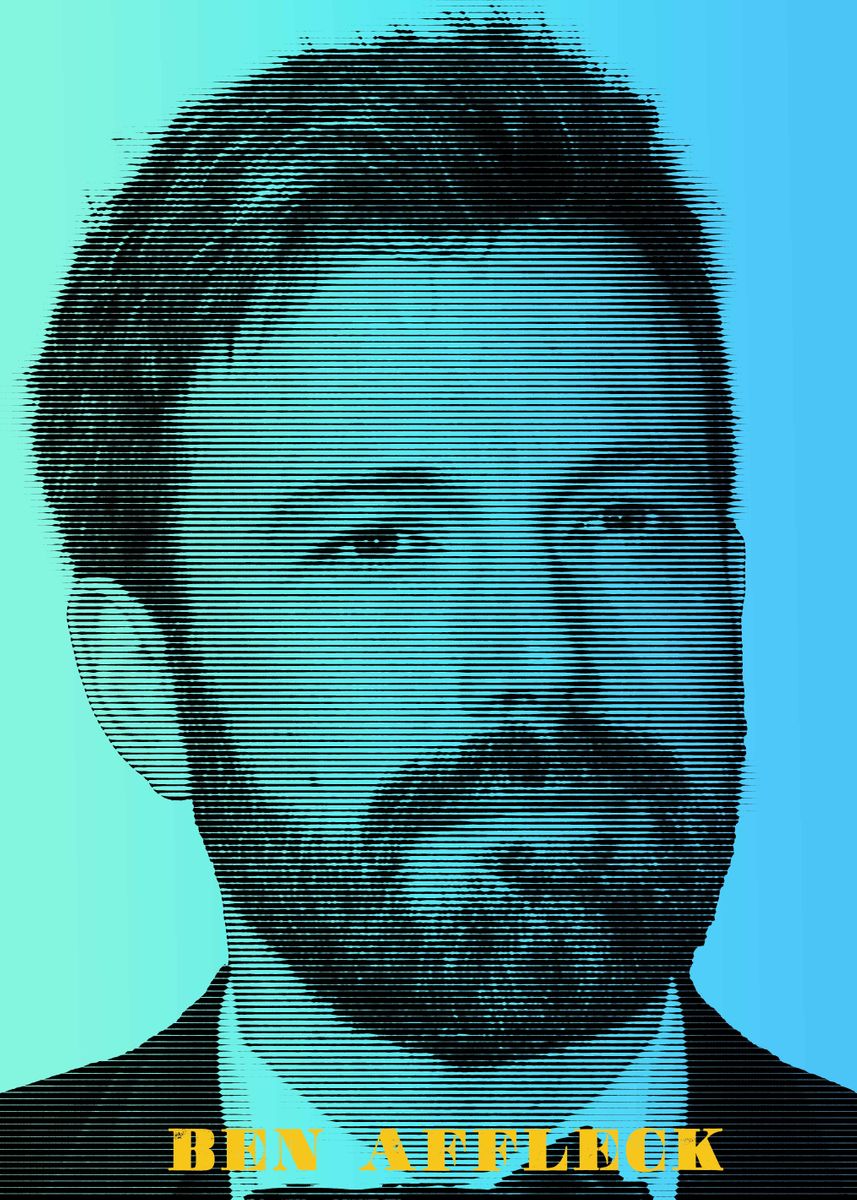 'Ben Affleck' Poster, picture, metal print, paint by Poster Collections ...