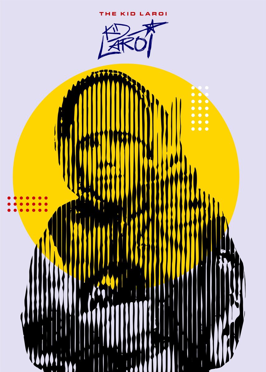 'the kid laroi' Poster, picture, metal print, paint by Top Collection ...