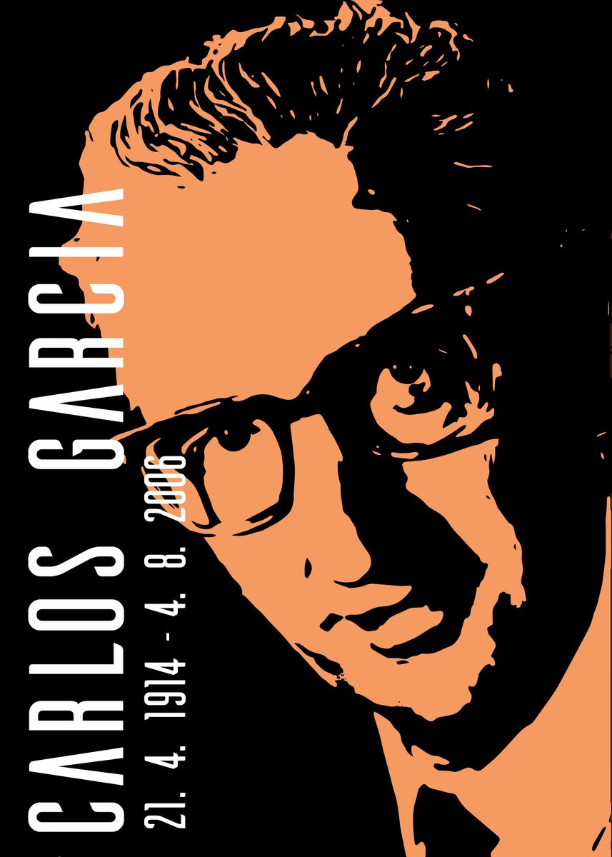 'Carlos Garcia' Poster by Petra Rommelfanger | Displate