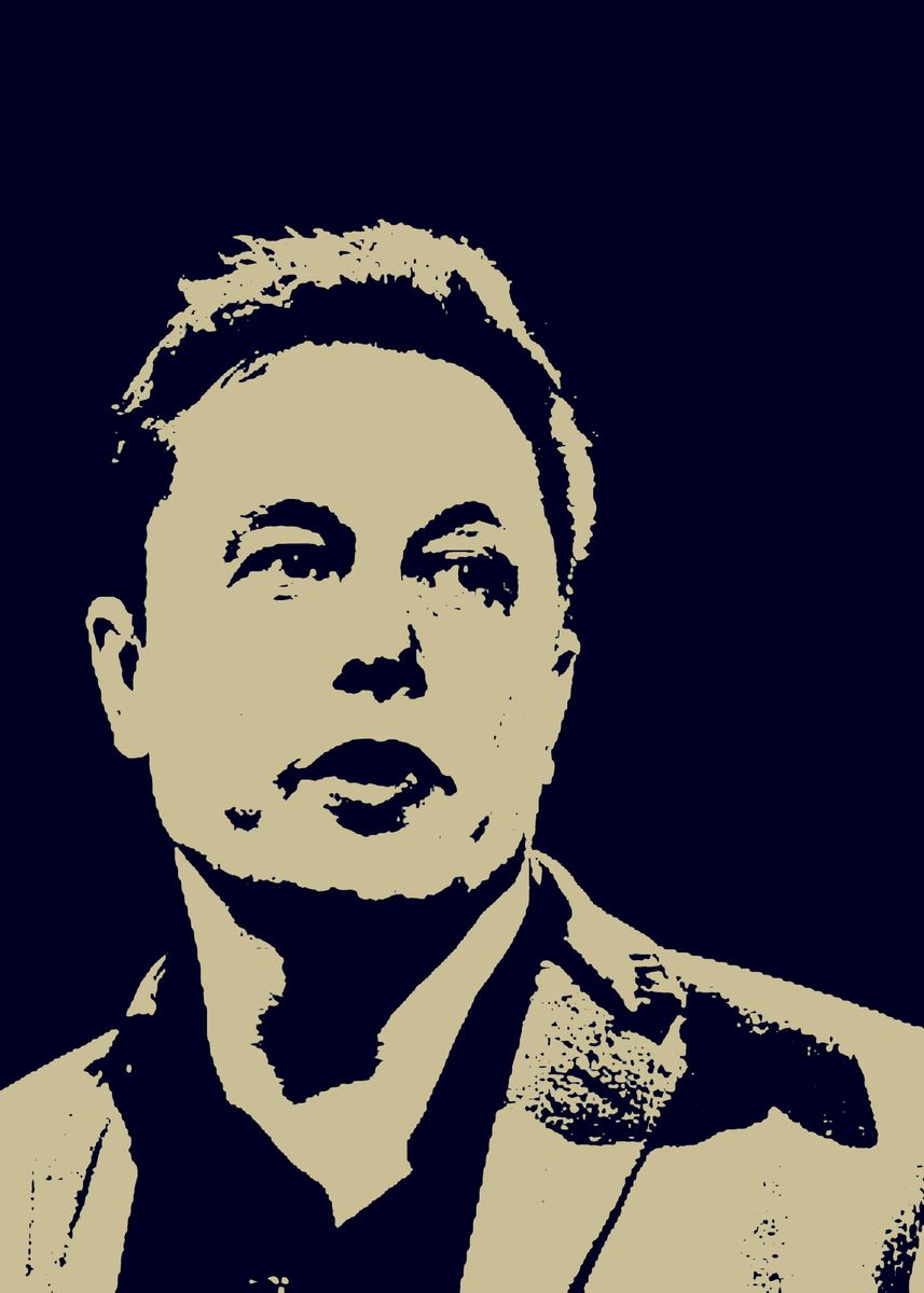'Elon Musk ' Poster by DNSM | Displate