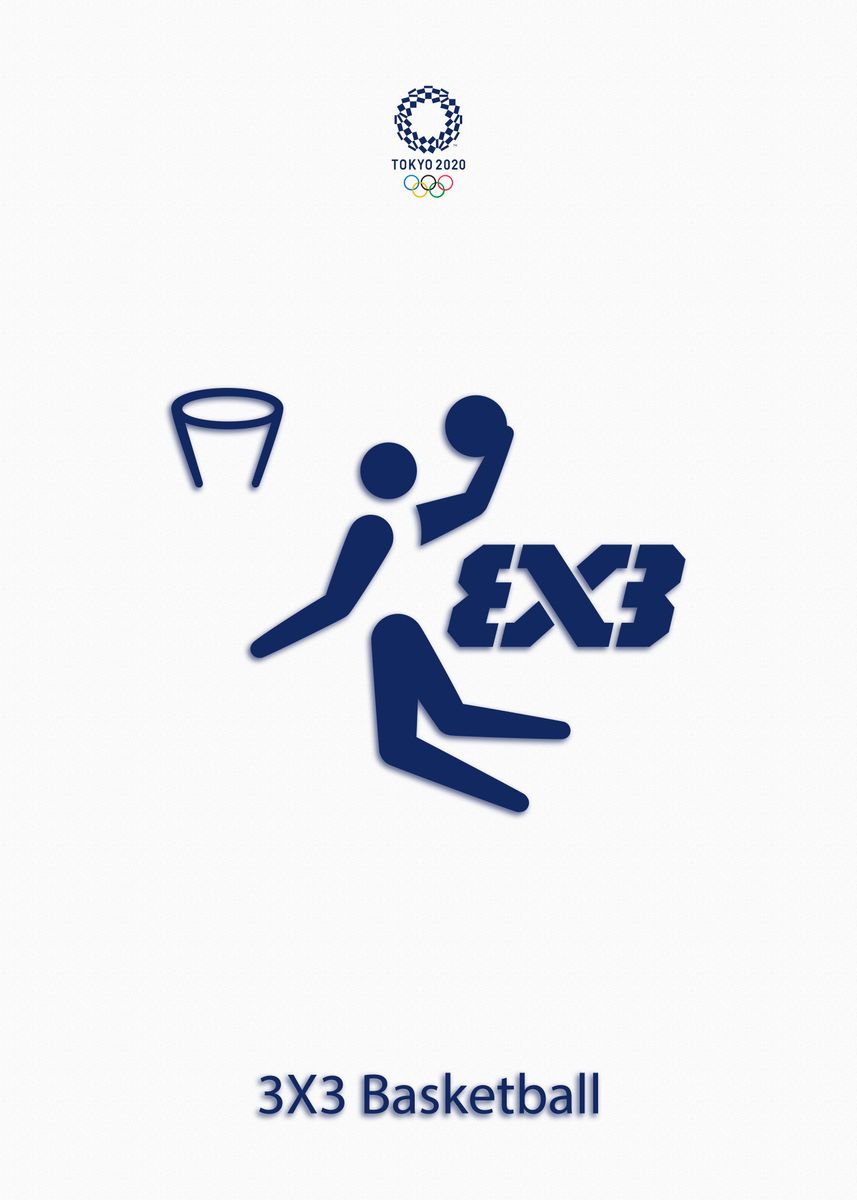 '3x3 Basketball' Poster, picture, metal print, paint by Reflection ...