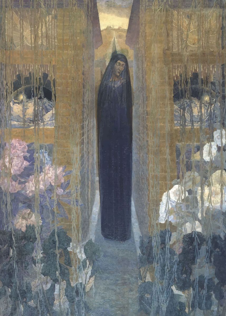 'Carlos Schwabe' Poster by ArtGallery | Displate