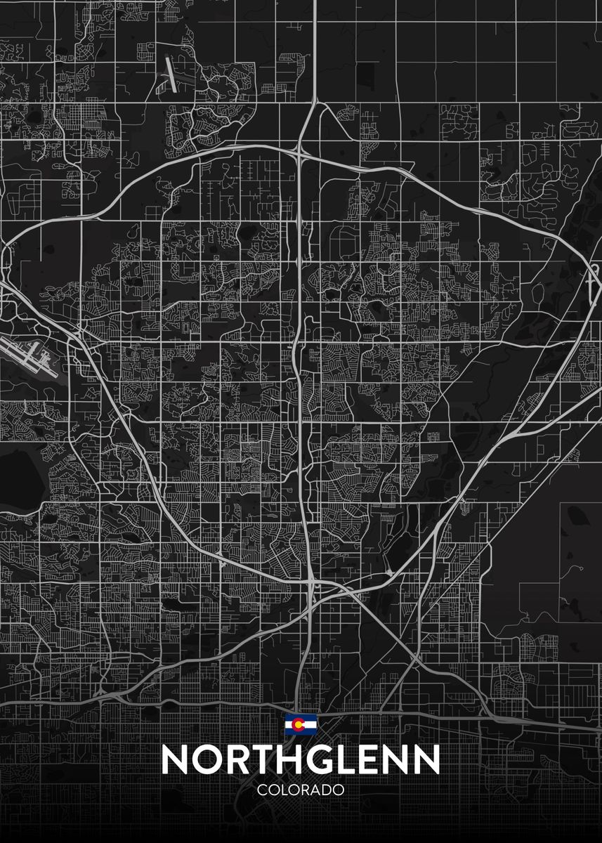 'Northglenn CO' Poster by IMR Designs | Displate