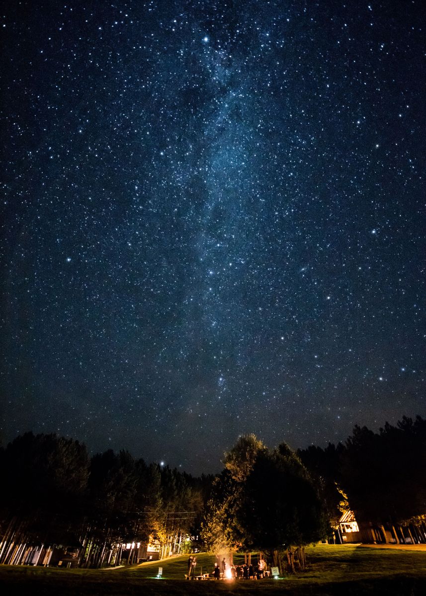 'Night Sky' Poster, picture, metal print, paint by Purple Haze | Displate