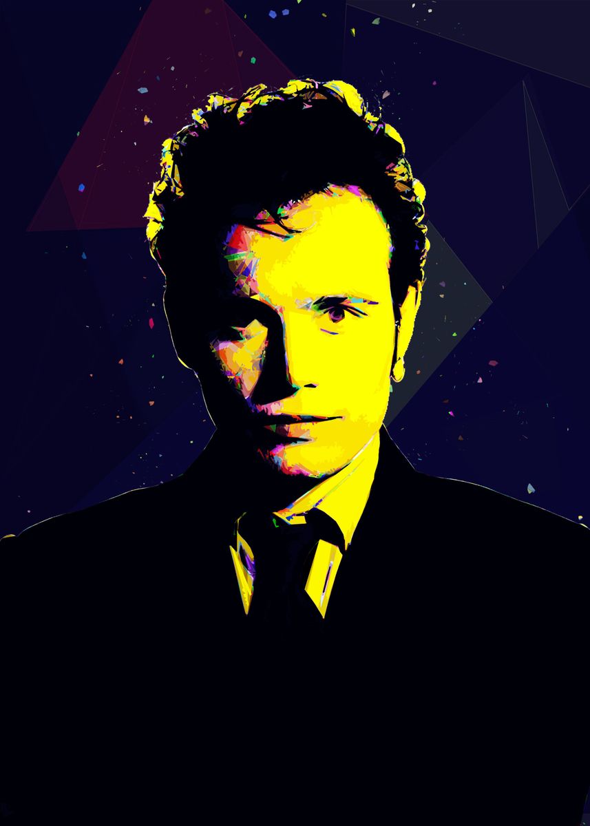 'ADAM ANT' Poster by CarlosBalistreri Studio | Displate