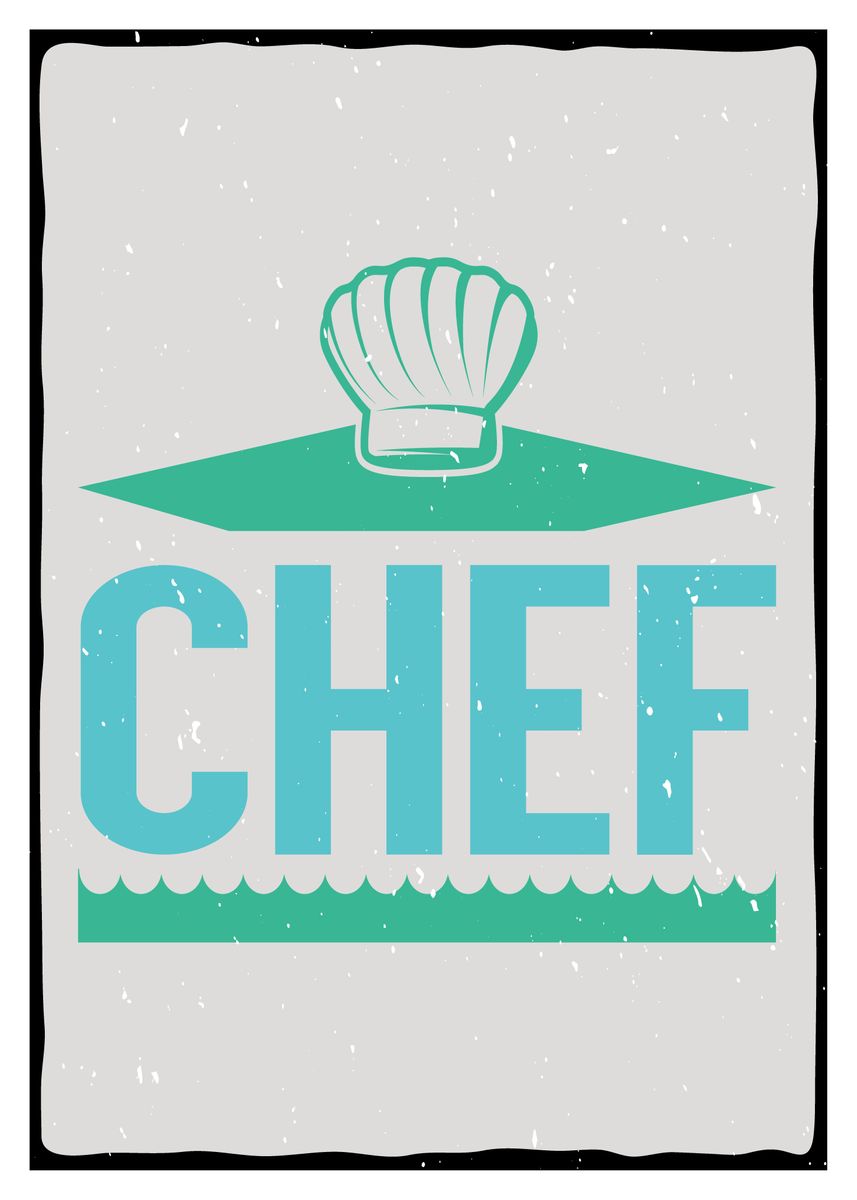 'Chef' Poster by Bombdesign | Displate