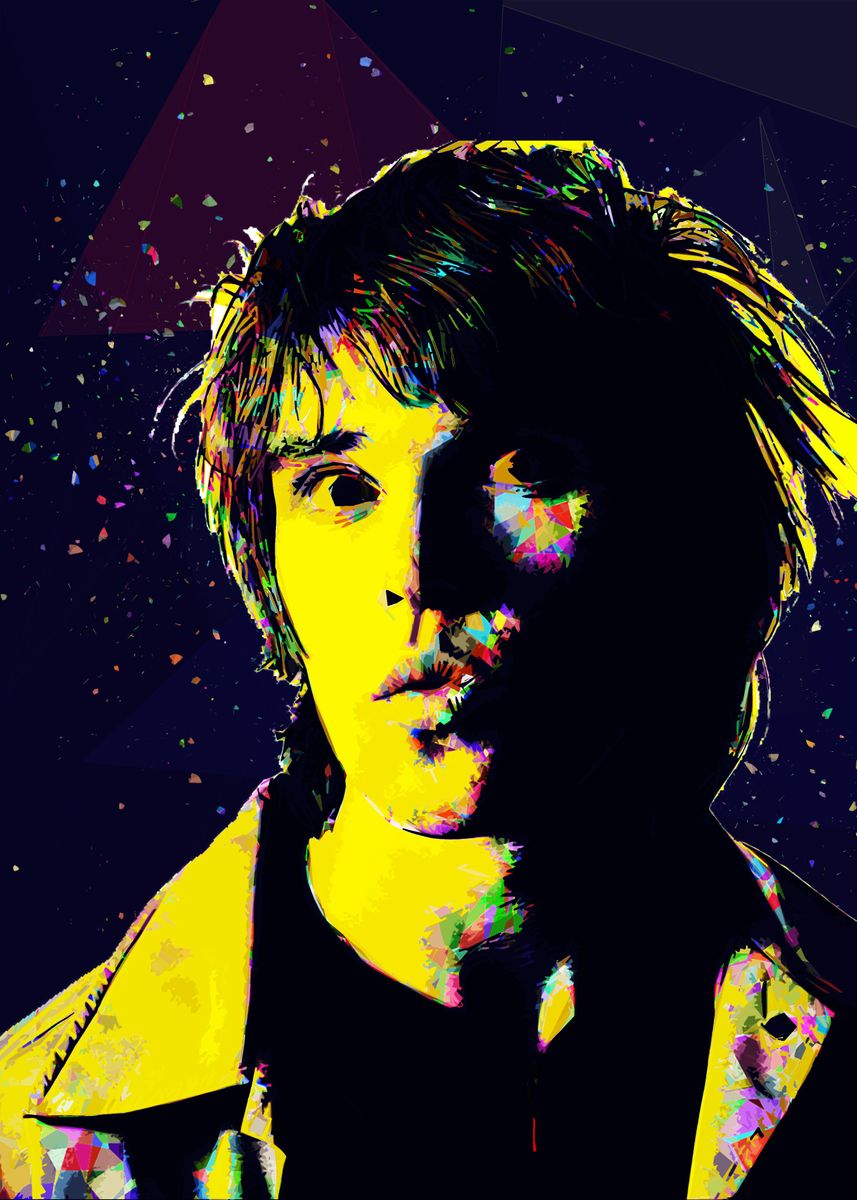 'IAN BROWN' Poster by CarlosBalistreri Studio | Displate