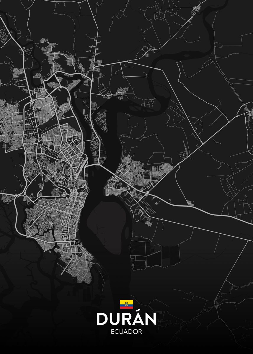 'Duran EC' Poster, picture, metal print, paint by IMR Designs | Displate