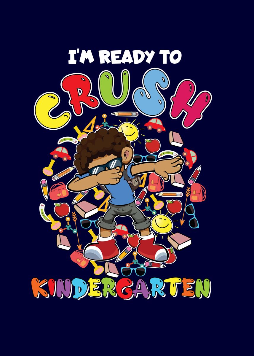 'Boy Ready Kindergarten' Poster by ShirTom | Displate