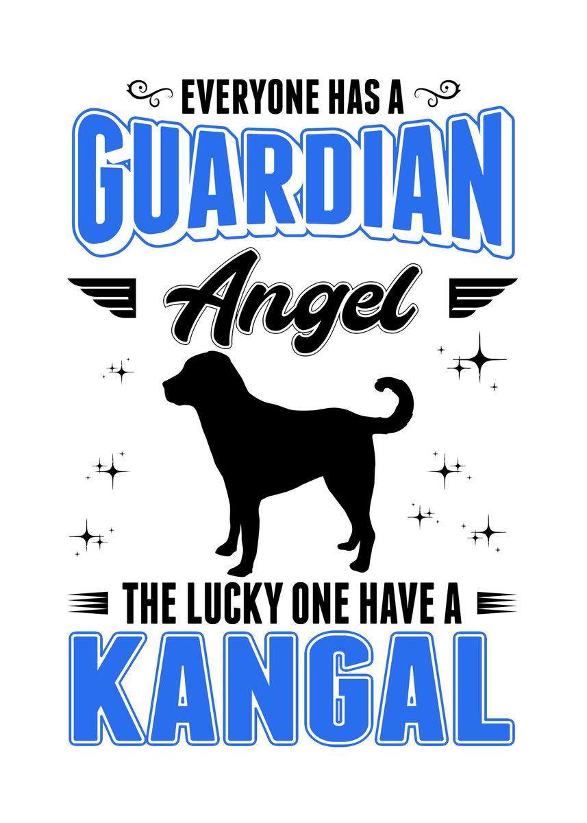 'Kangal Guardian Angel' Poster, picture, metal print, paint by ...