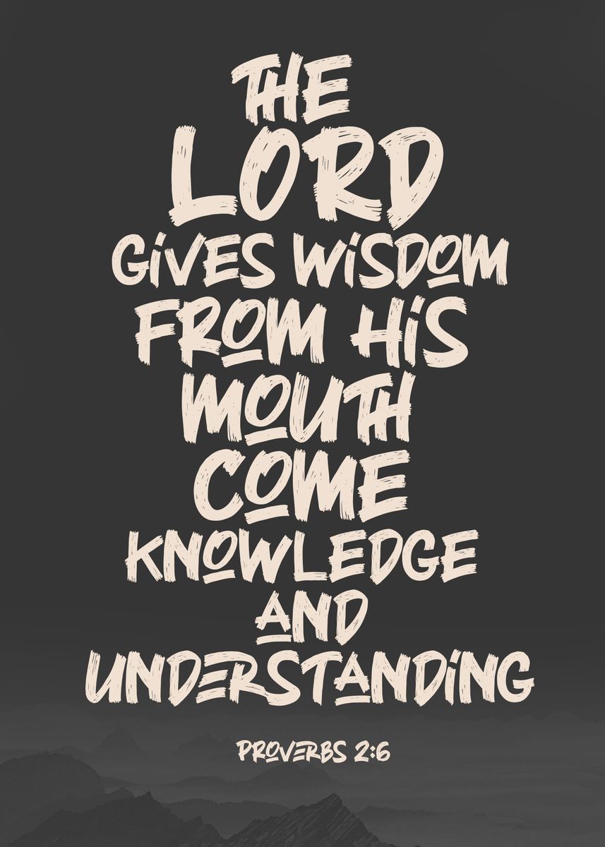 'Proverbs 26' Poster, picture, metal print, paint by Quieltin Creatives ...