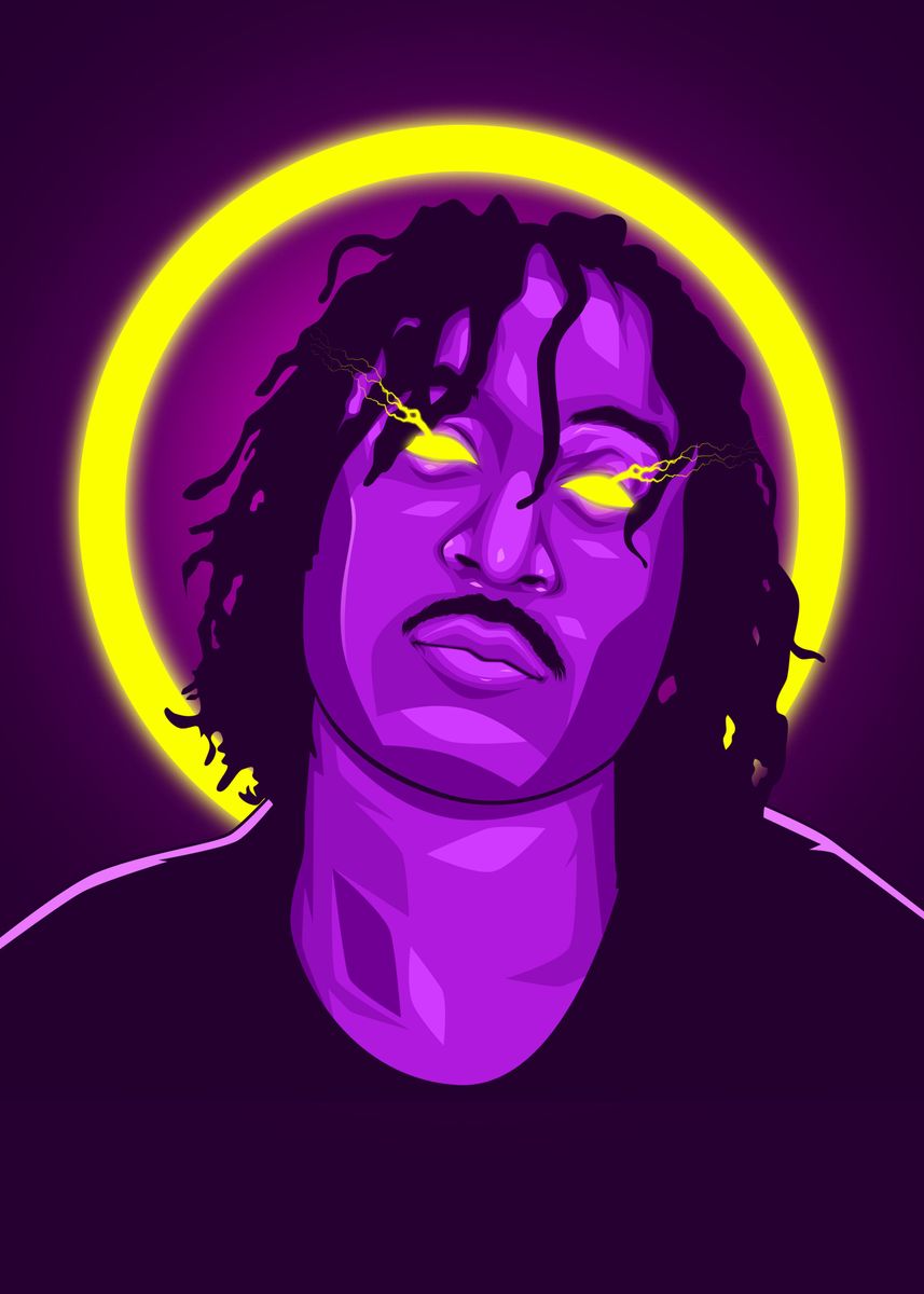 'K Camp Rapper' Poster, picture, metal print, paint by Colorize Studio ...