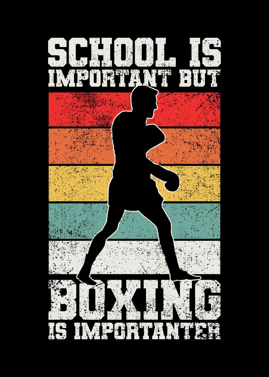 'Boxing Boxer' Poster by Mealla | Displate