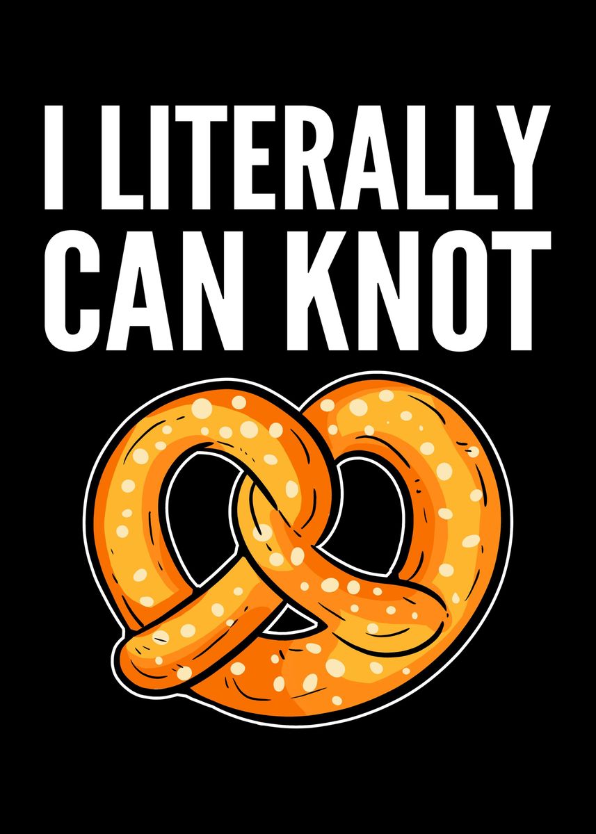 'Funny Pretzel' Poster by FunnyGifts | Displate