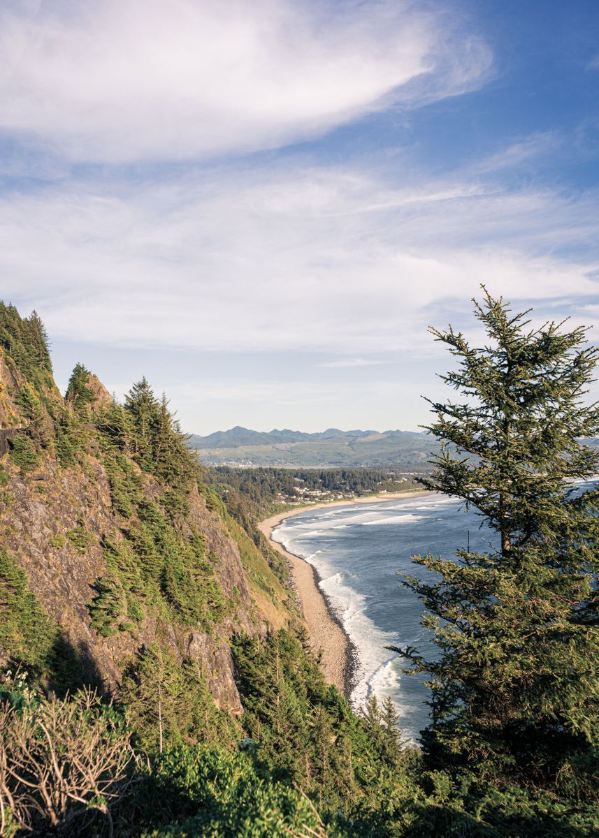 'Oregon Coast Viewpoint' Poster, picture, metal print, paint by anthony ...