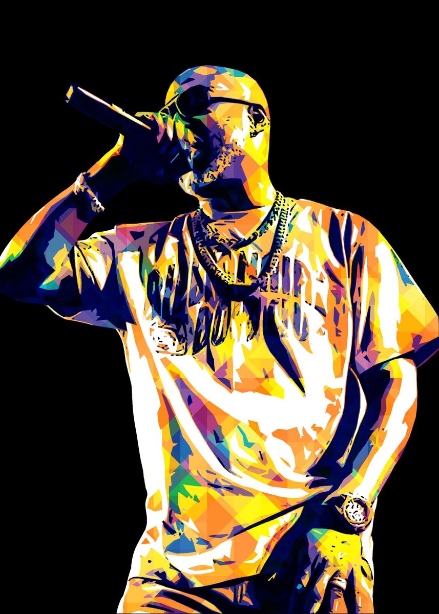 'DMX ' Poster, picture, metal print, paint by Creative Poster | Displate