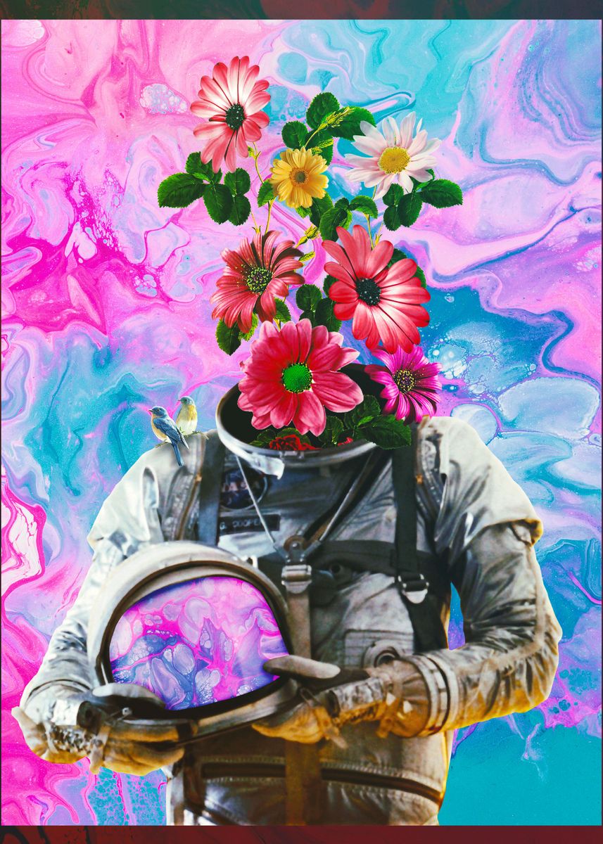 'Decorated' Poster by seam less | Displate