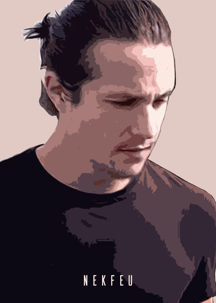 'nekfeu rapper' Poster by Daisuke Miftah | Displate